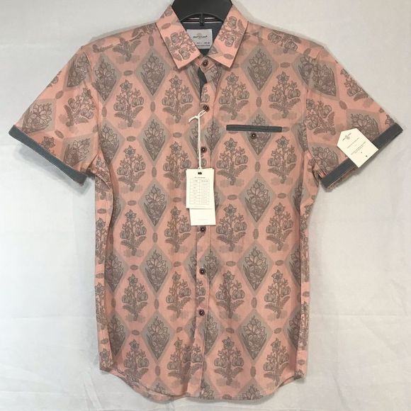 Craft + Flow | Shirts | Nwt Craft Flow Size Small Pink Blue Floral ...